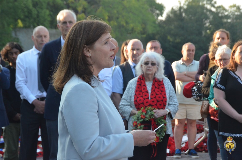 Mrs. Joanna Roper MBE, UK Ambassador to the Netherlands - Last Post ...